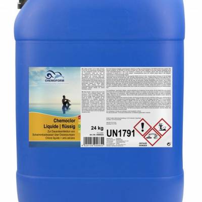 Clor lichid (hipoclorit de sodiu) ambalaj bidon 24kg